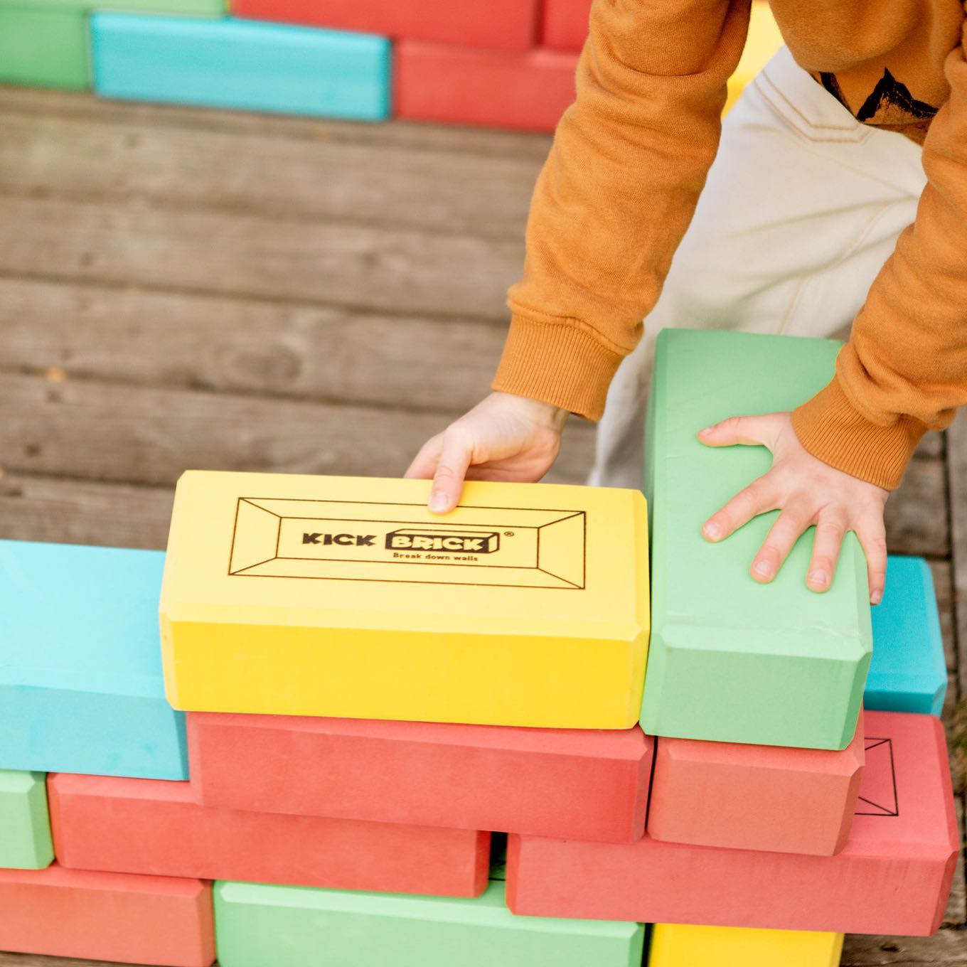Stina's Style Kick Bricks - Durable, Safe and Fun for Kids