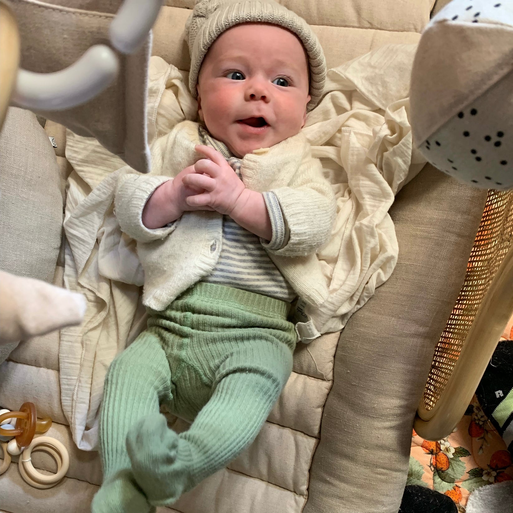 Rattan Play Gym Bundle | Natural & Cocoa | Stina's Style